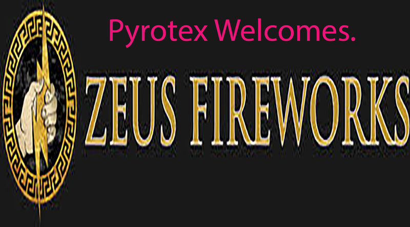 Pyrotex Welcomes Zeus Fireworks! – Pyrotex Fireworks
