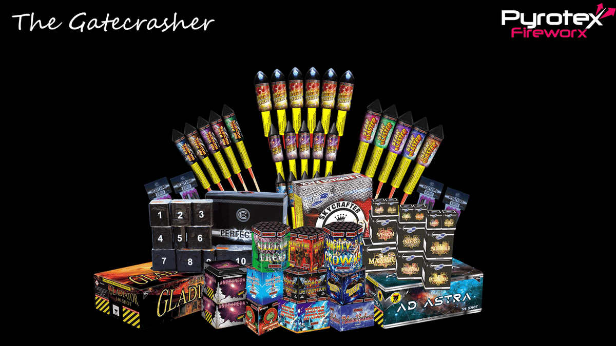 Gatecrasher – Pyrotex Fireworks