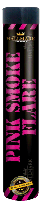Hallmark - Pink Smoke Flare - 314 – Pyrotex Fireworks