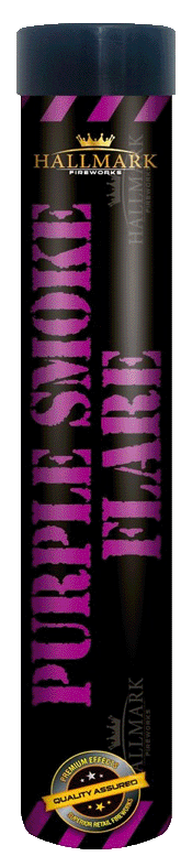 Hallmark - Purple Smoke Flare - 314P – Pyrotex Fireworks