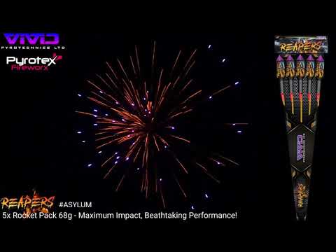 Vivid - Reaper Rockets @ Pyrotex Fireworks